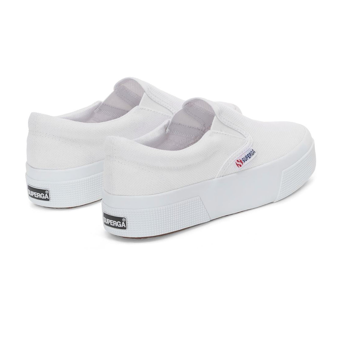 2740 Platform Slipon - White Canvas – Superga